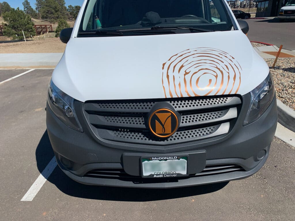 Custom Van Emblem - The 3D Printing Store
