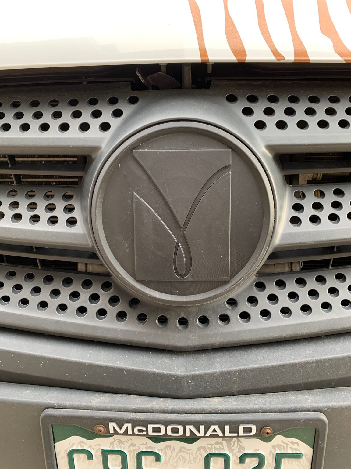 Custom Van Emblem - The 3D Printing Store